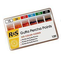 ISO colour-coded Gutta Percha points - R&S