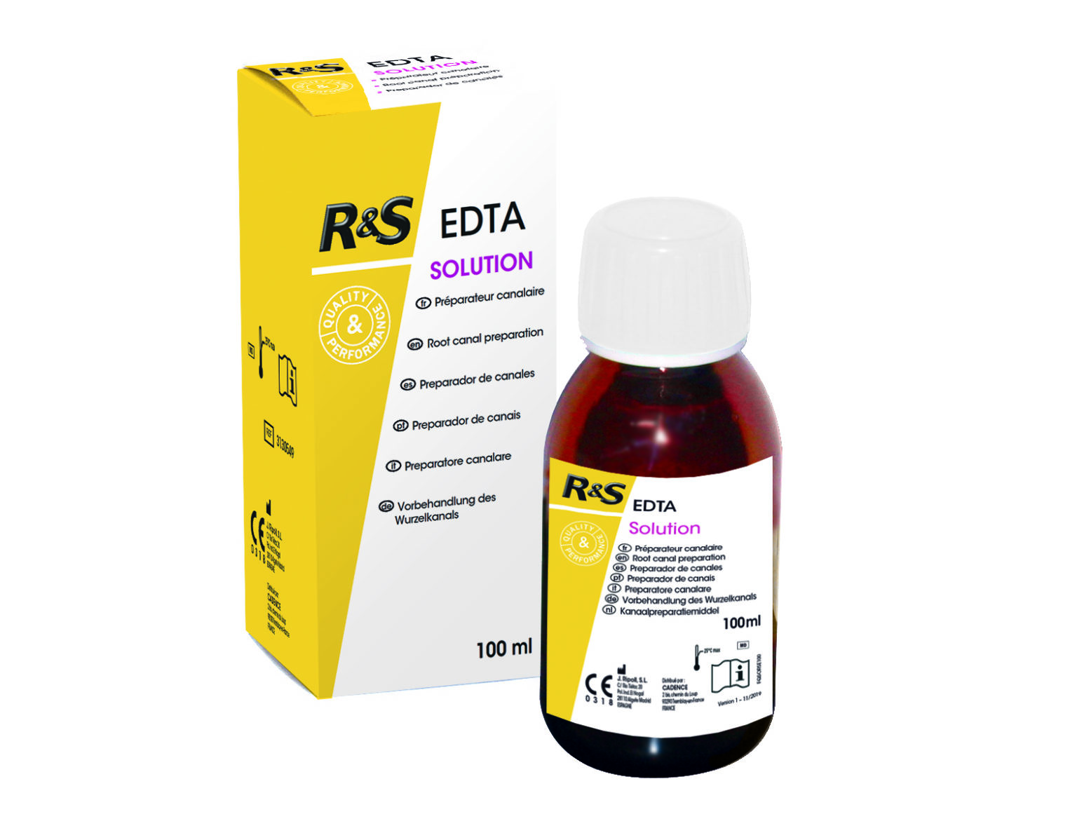 Gel and Solution of EDTA (Ethylene Diamine Tetracetic Acid) - R&S