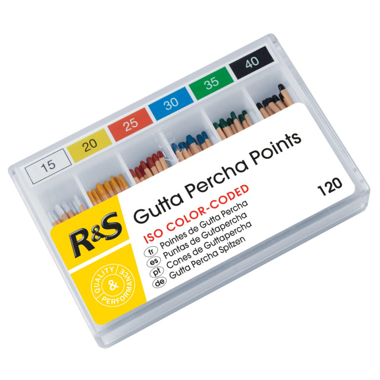 ISO colour-coded Gutta Percha points - R&S