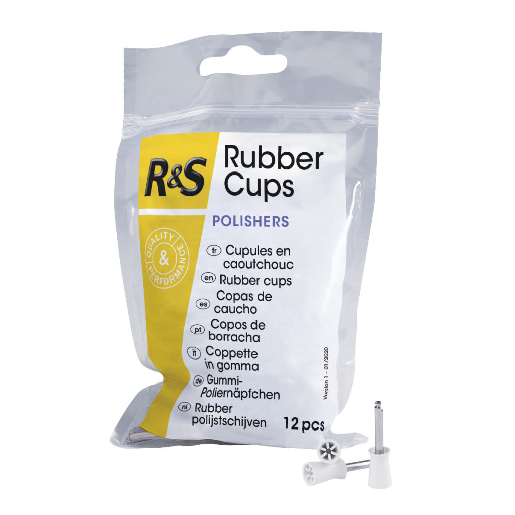 Rubber polishing cups - R&S